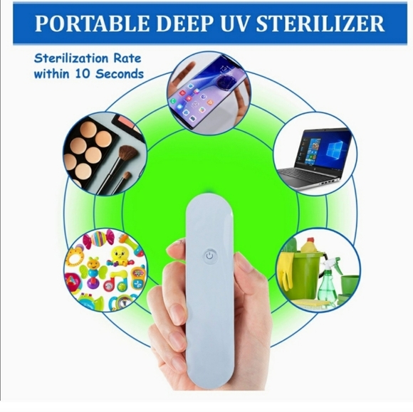 brilliant ideas | Other | Uvc Handheld Sanitizer Light | Poshmark